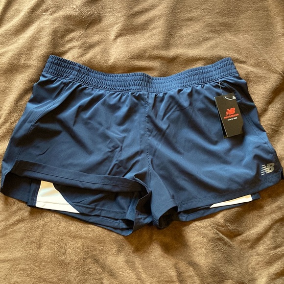 New Balance | Shorts | Nwt Nb Shorts With Leg Sleeves | Poshmark